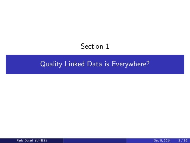 Query-Driven Management of Linked Data Quality