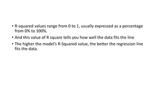 R Squared (R^2 or Coefficient of determination.pptx