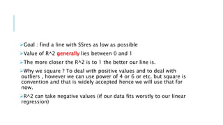 R square vs adjusted r square | PPTX