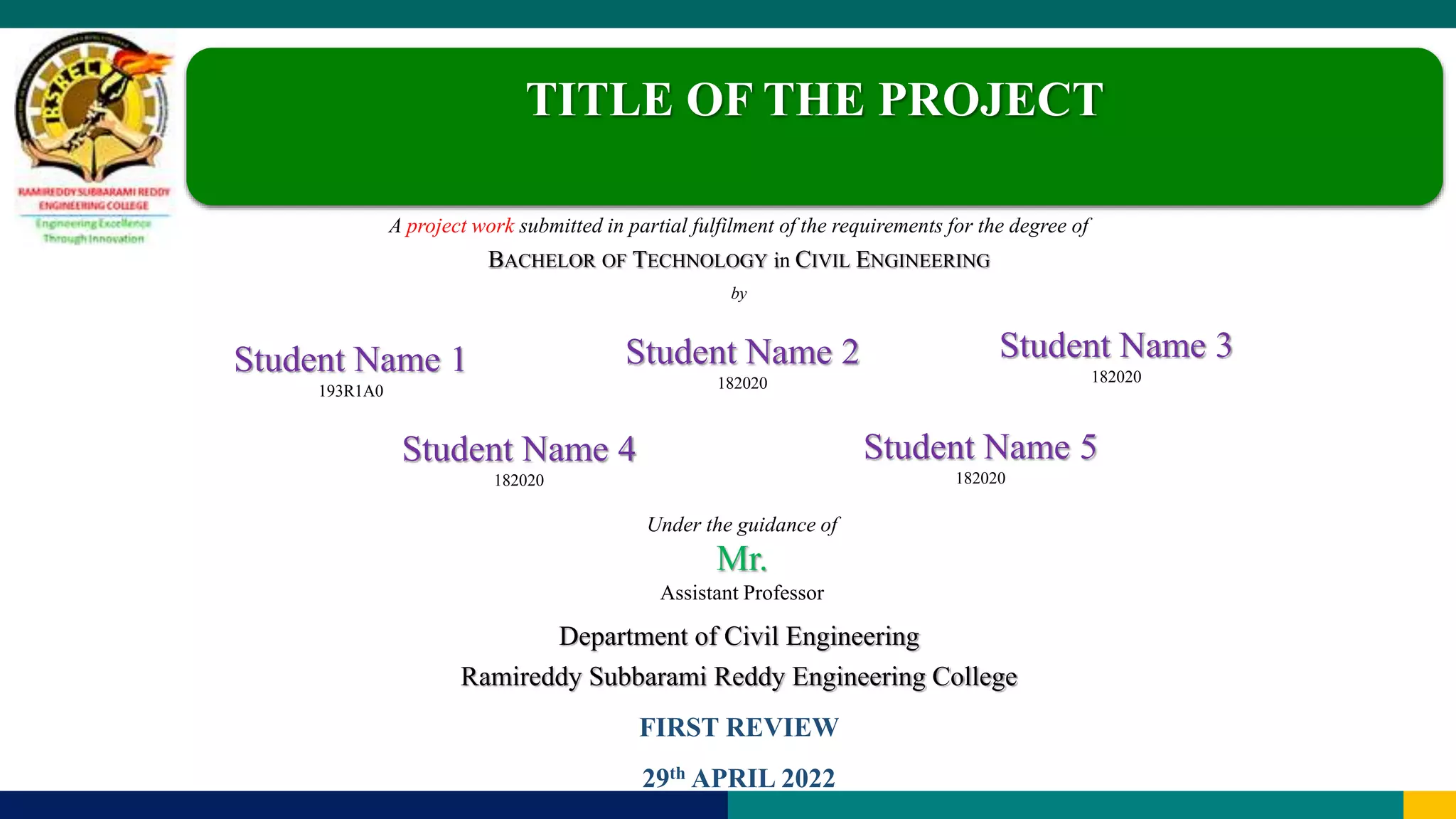 RSREC_CIVIL_Project Work Presentation Template.pptx