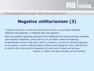 Utilitarianism Revision (RS Review Online) | PPT