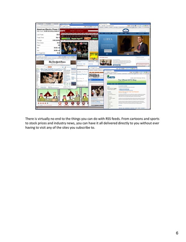 RSS & Google Reader [Handout] | PDF