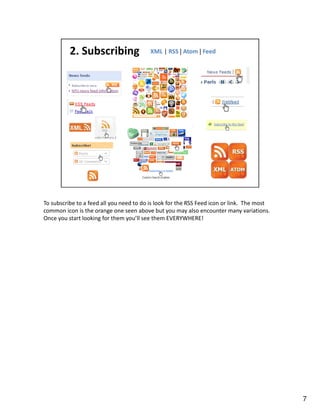 RSS & Google Reader [Handout] | PDF