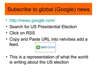 RSS intro to a cit/gov class | PPT