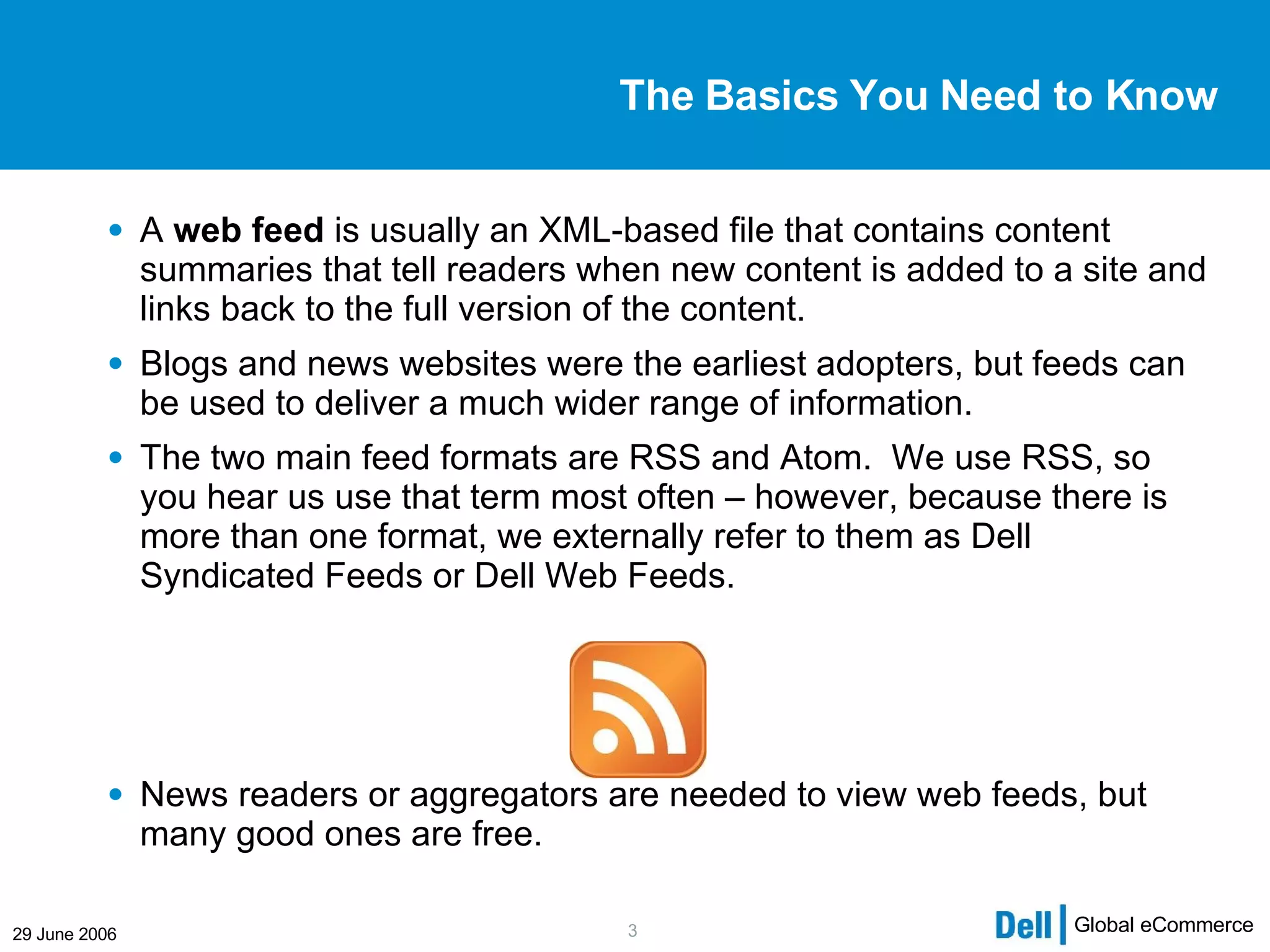 Introduction to RSS | PPT