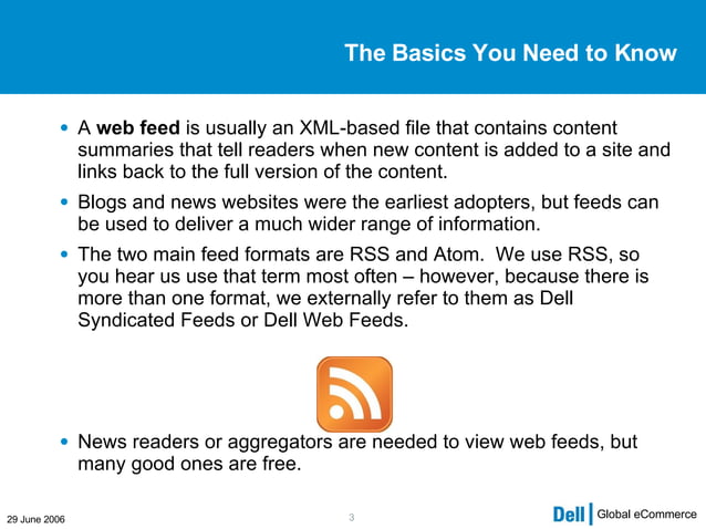 Introduction to RSS | PPT