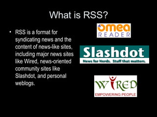 Rss Presentation | PPT