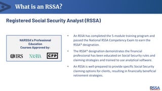Understanding Social Security Benefits | PPT