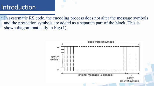 Reed Solomon encoder and decoder \ ريد سلمون | PPT