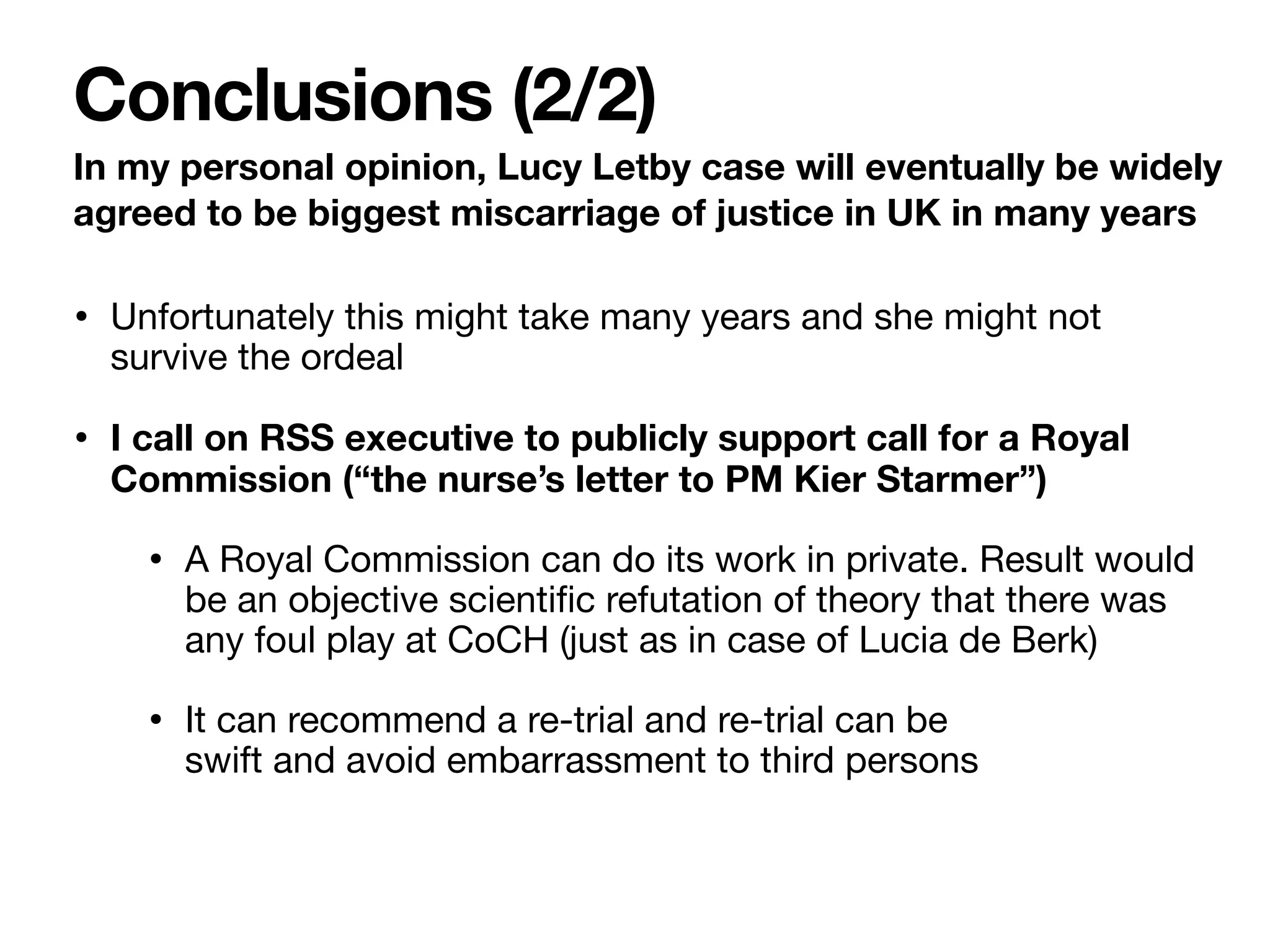 Lucia de Berk and Lucy Letby, a comparison focussing on statistics | PDF