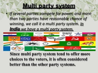 political Parties ppt class x .......... | PPTX