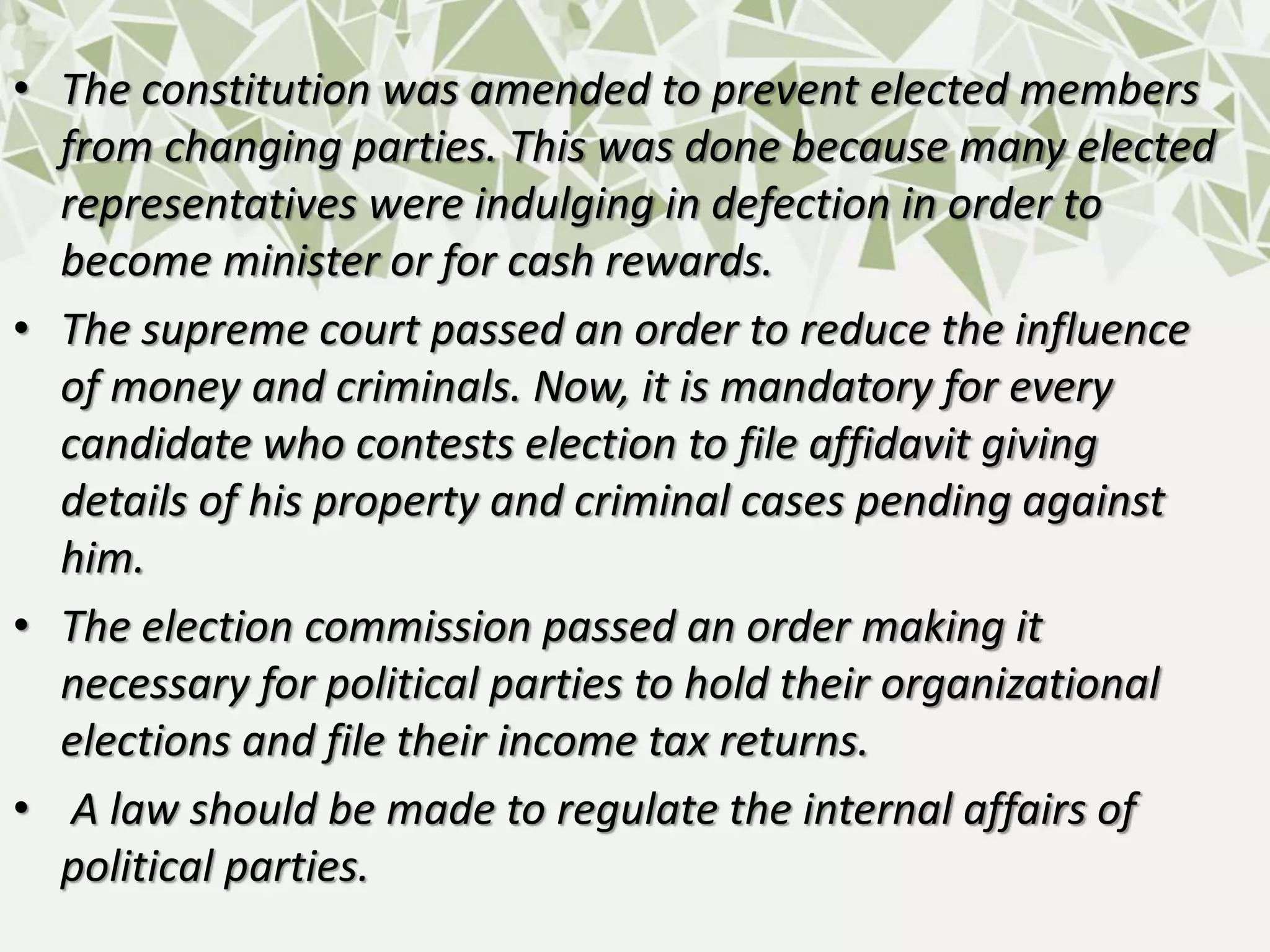 Political Parties class 10 civics PPT | PPTX