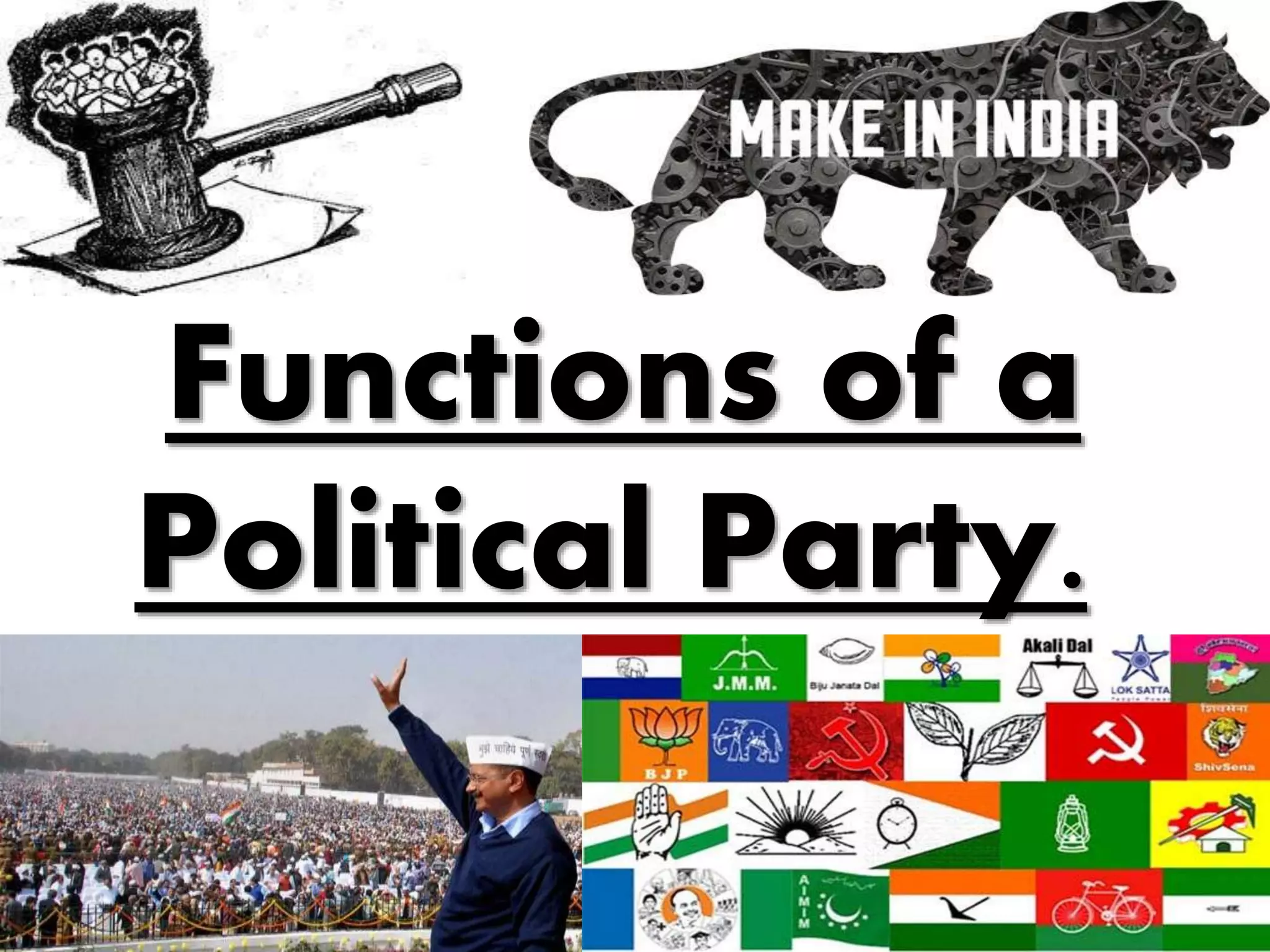 Political Parties class 10 civics PPT | PPTX