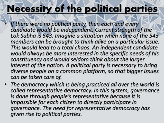 Political Parties class 10 civics PPT | PPTX | Civic affairs | Politics