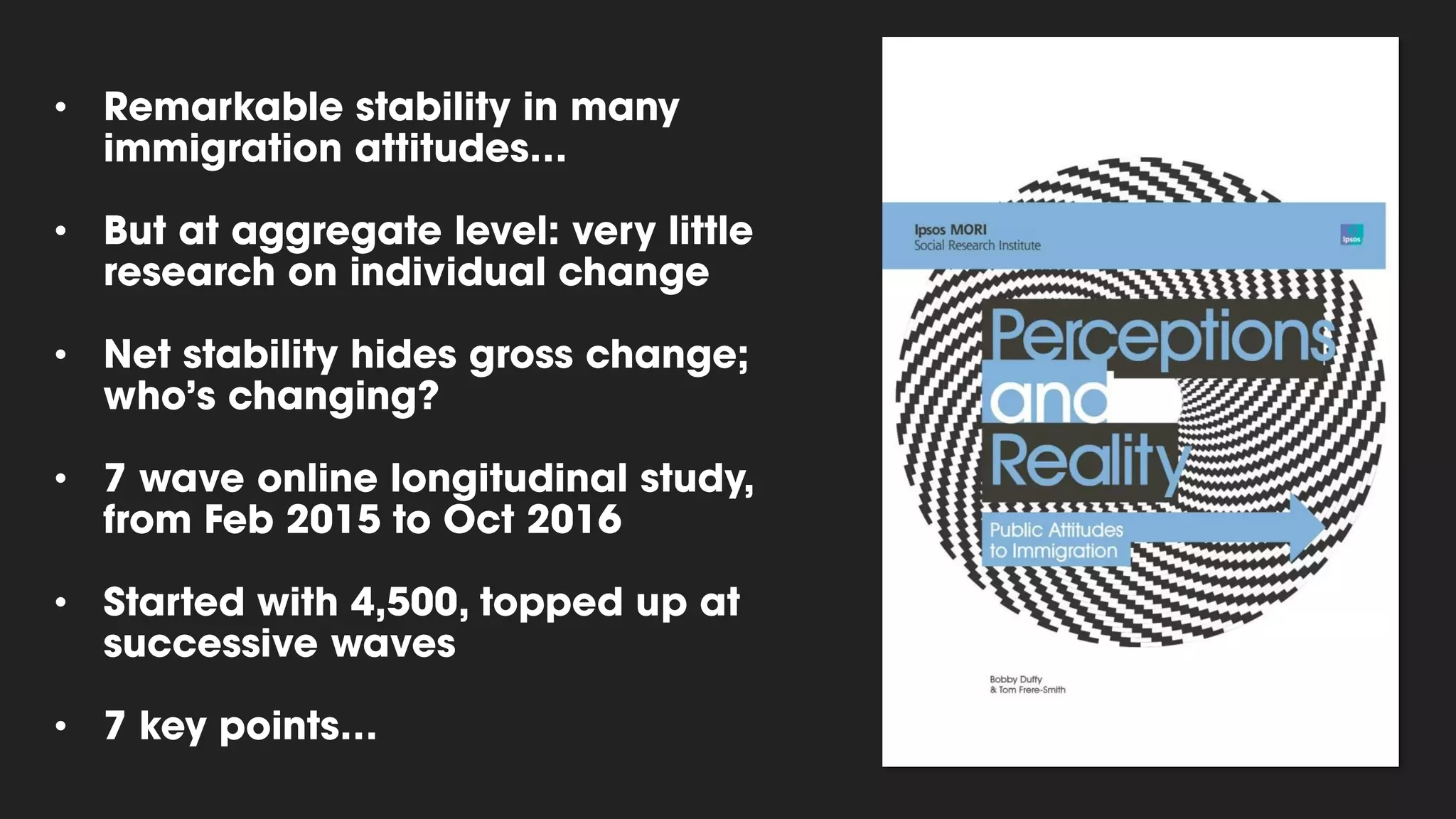 Shifting ground: Changing attitudes to immigration | PPT