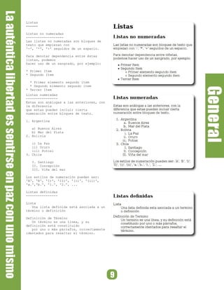 ReStructuredText: Realizando documentos de forma rápida y sencilla | PDF