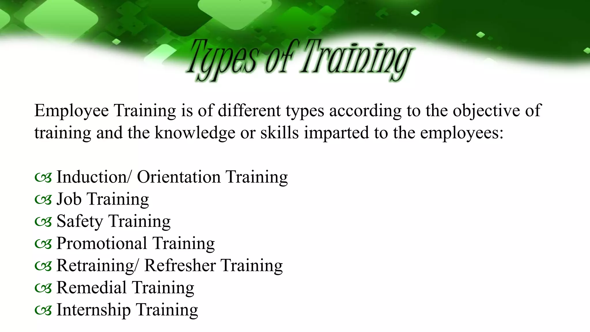 Recruitment, Selection & Training | PPTX