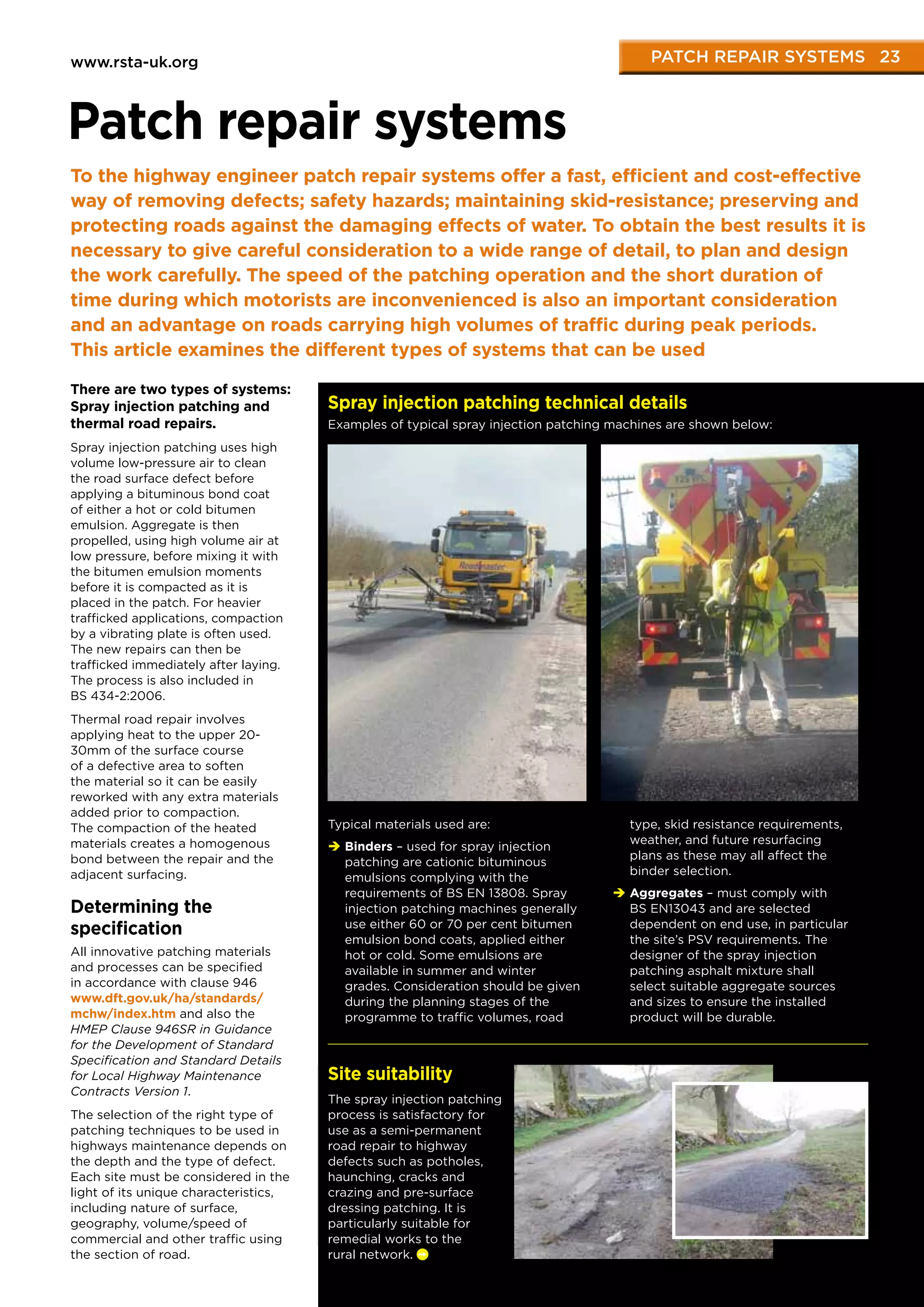 Rsta road surface treatments handbook v23 | PDF