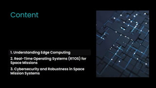 Real Time Systems and Application with integrated edge computing | PPTX