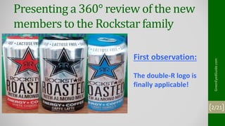 Three-Point Perspective on Rockstar Roasted Energy Drink -- Insight ...