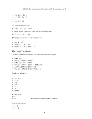 Introduction to R | PDF