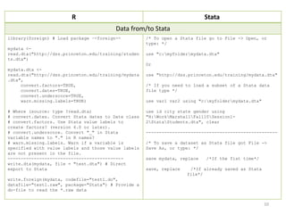 R stata | PPT