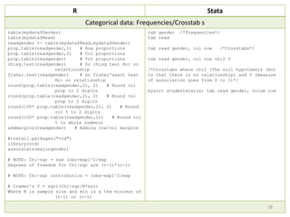 R stata | PPT