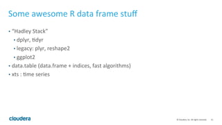 DataFrames: The Good, Bad, and Ugly | PPT