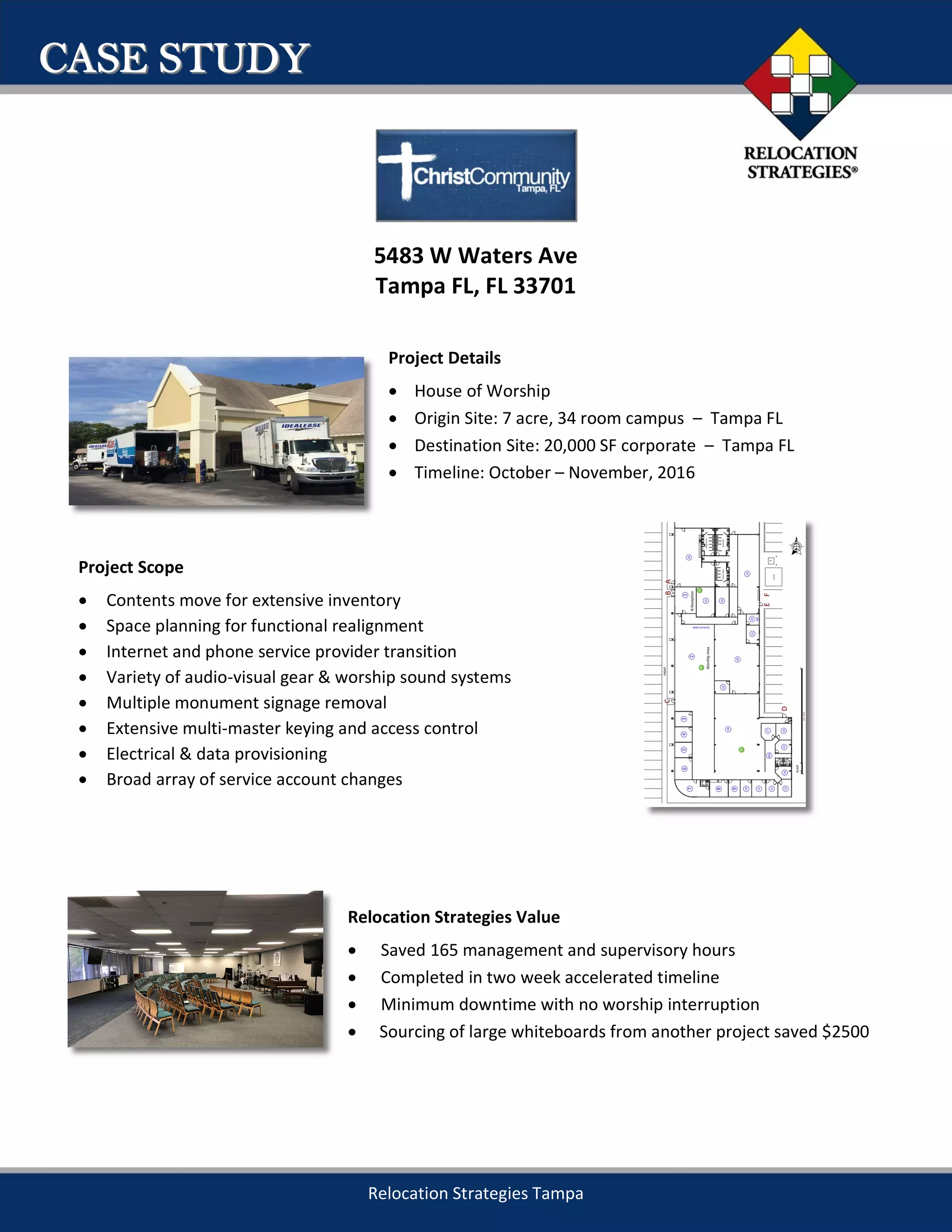 RST Case Study for Christ Community Church | PDF