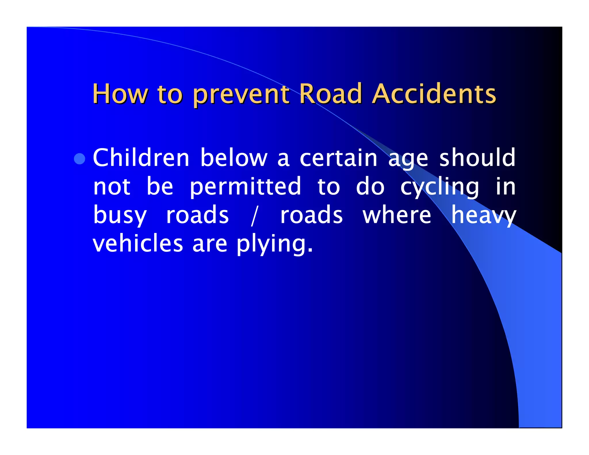 Road Safety Project PowerPoint Presentation, Road safety ppt pps pdf ...