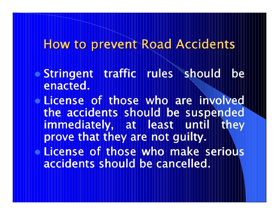 Road Safety Project PowerPoint Presentation, Road safety ppt pps pdf