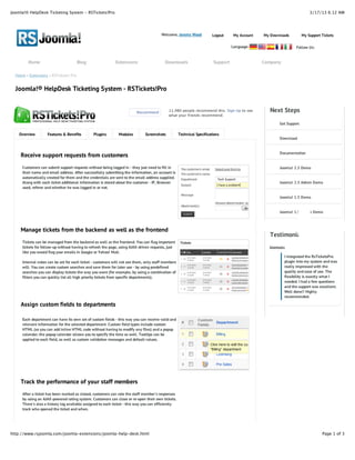 Rs tickets pro | PDF | IT and Internet Support | Internet