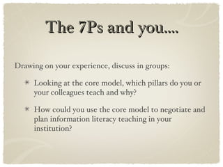 The new SCONUL 7 pillars | PPT