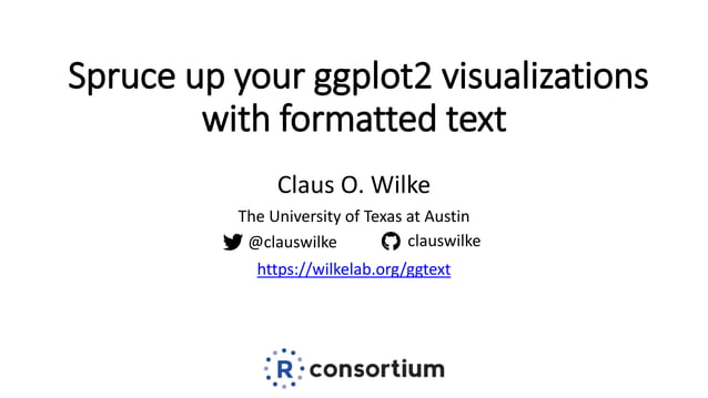Spruce up your ggplot2 visualizations with formatted text | PPT