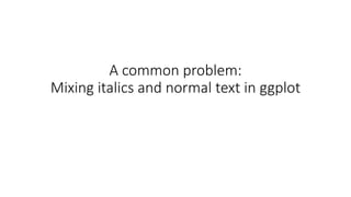 Spruce up your ggplot2 visualizations with formatted text | PPTX