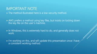 Using RStudio on AWS | PPTX | Cloud Computing | Internet