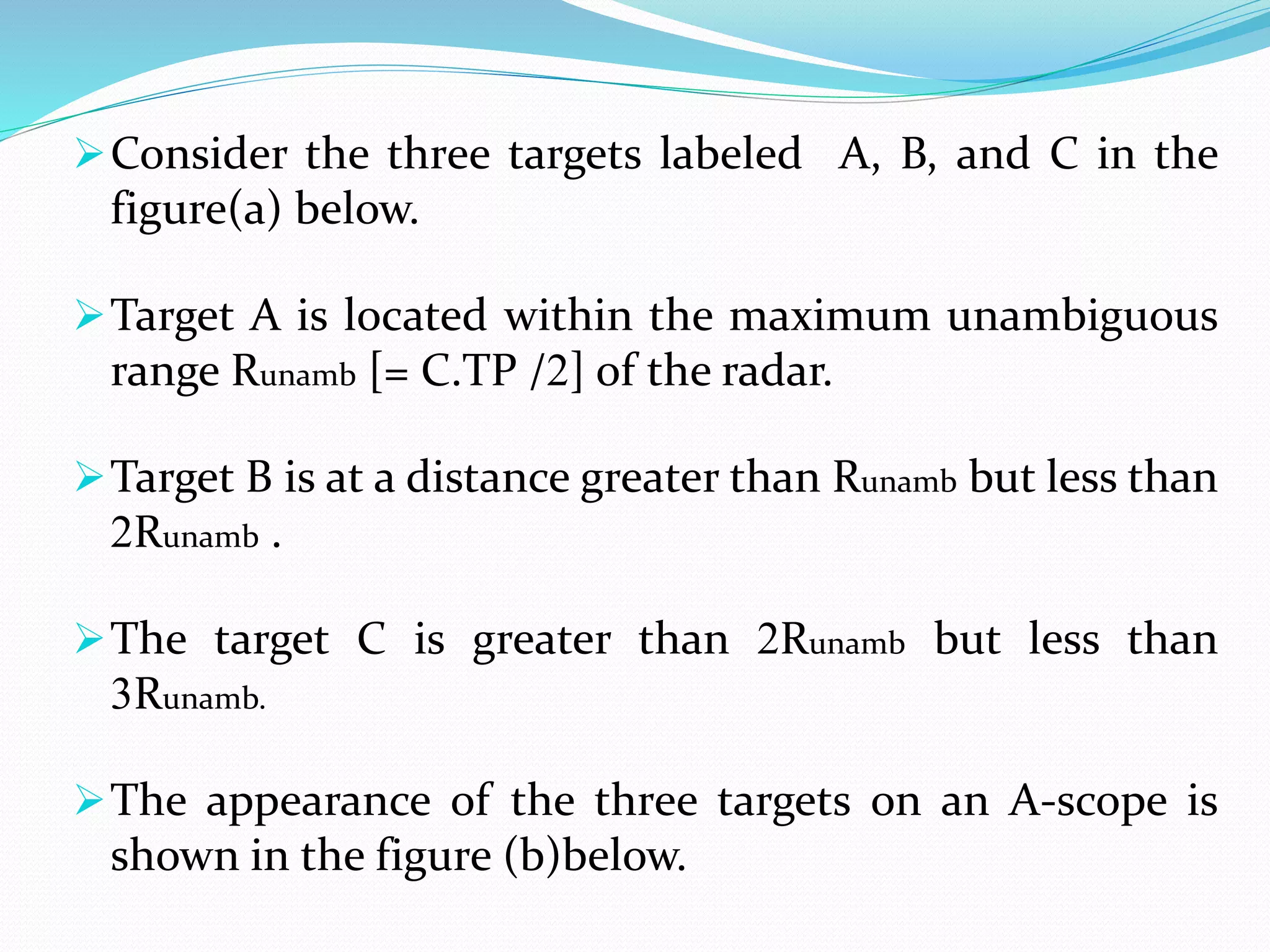 Radar Systems -Unit- I : Radar Equation | PPTX