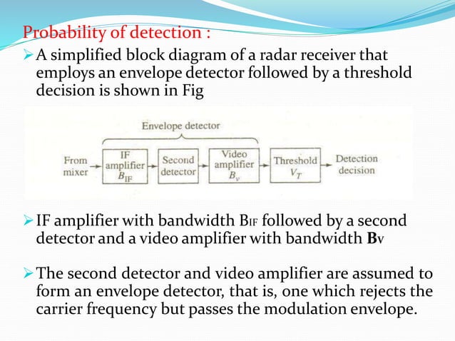 Radar Systems -Unit- I : Radar Equation | PPTX | Digital Audio ...
