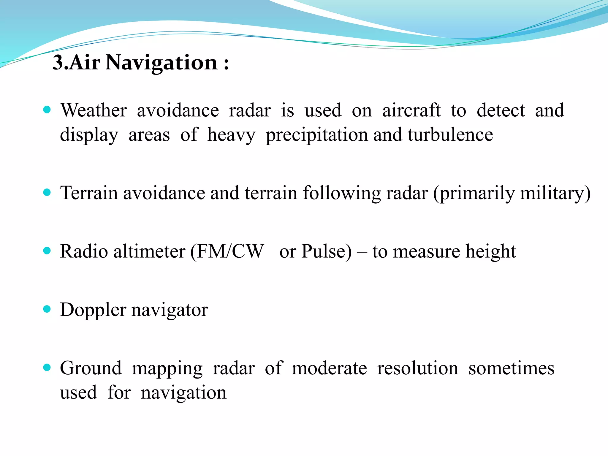 Radar Systems- Unit- I : Basics of Radar | PPTX | Physics | Science