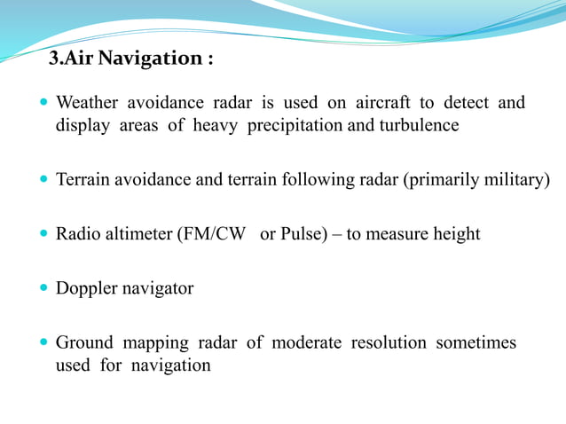 Radar Systems- Unit- I : Basics of Radar | PPTX | Physics | Science