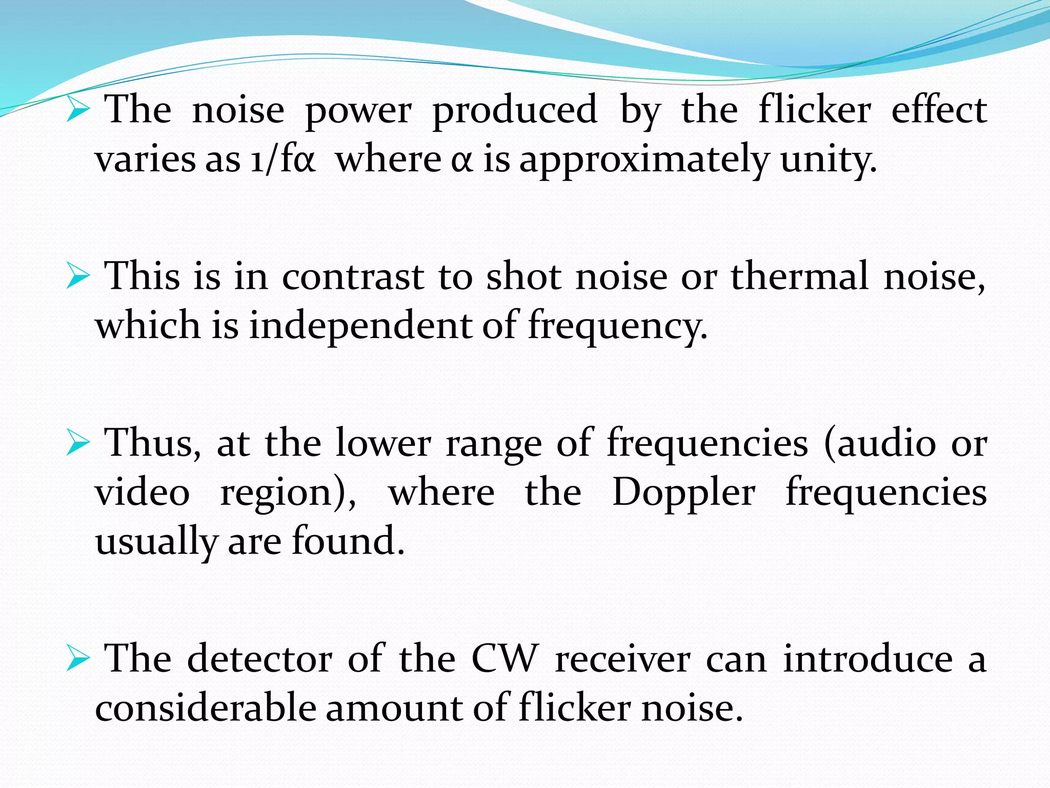 Radar Systems- Unit-II : CW and Frequency Modulated Radar | PPTX