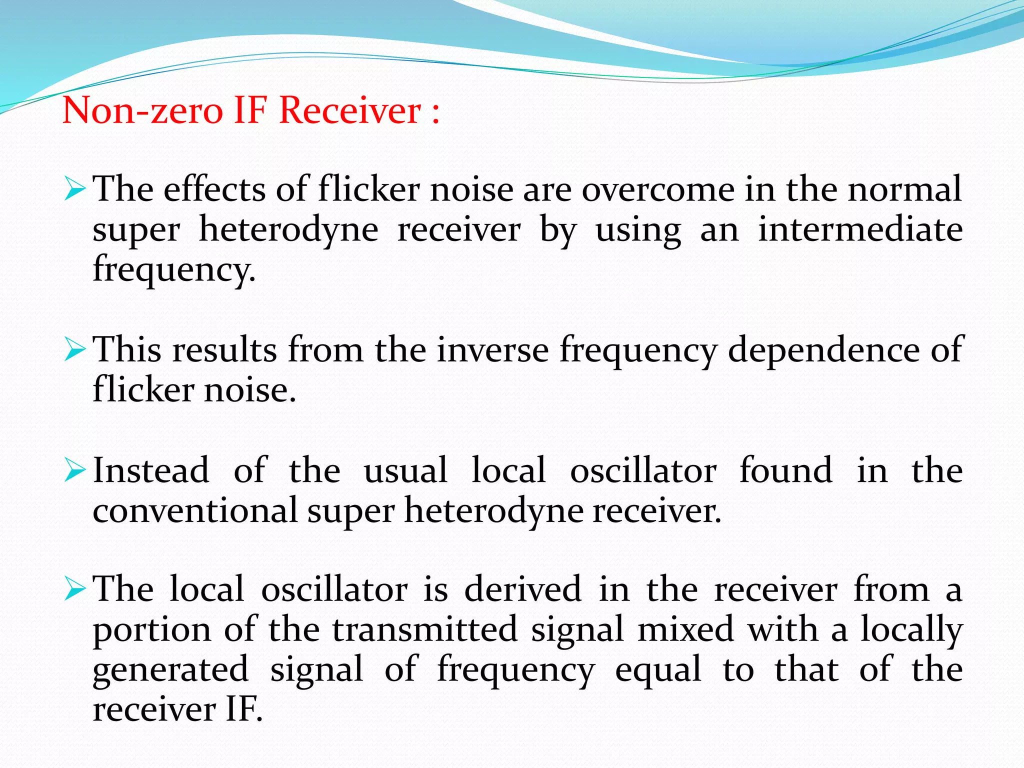 Radar Systems- Unit-II : CW and Frequency Modulated Radar | PPTX