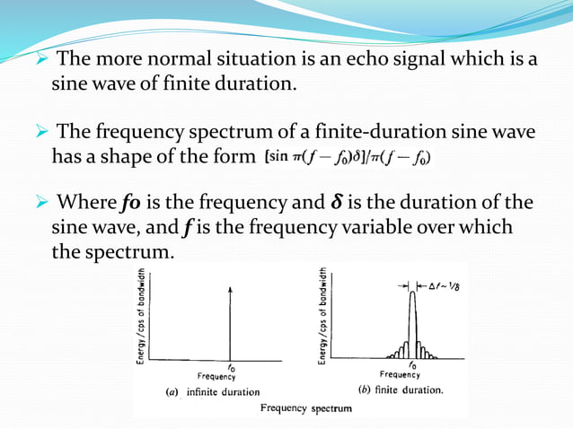 Radar Systems- Unit-II : CW and Frequency Modulated Radar | PPTX ...
