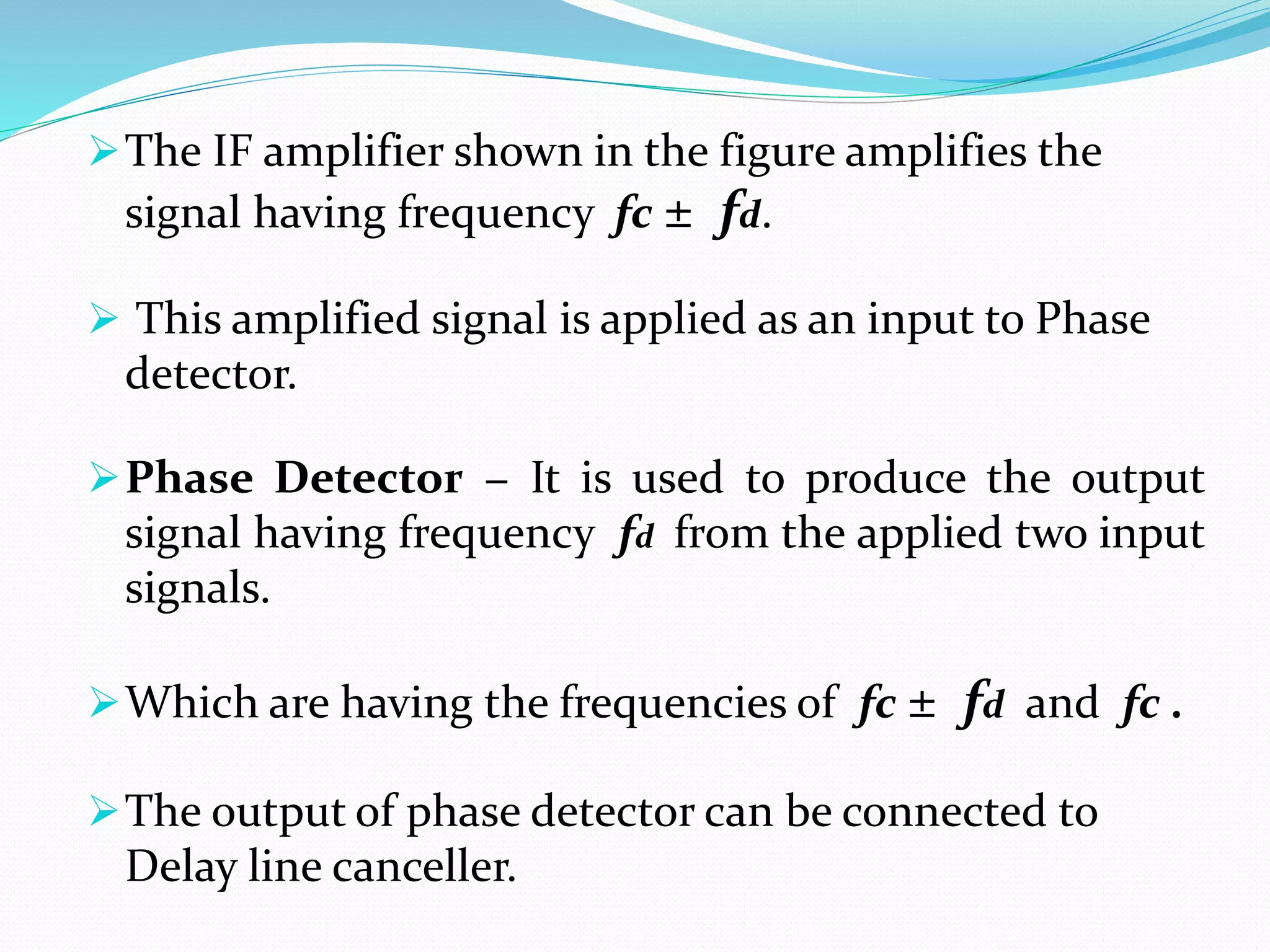 Radar Systems- Unit-III : MTI and Pulse Doppler Radars | PDF