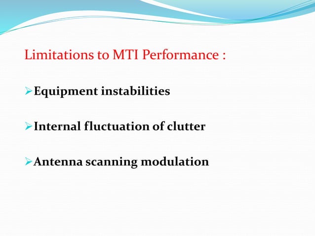 Radar Systems- Unit-III : MTI and Pulse Doppler Radars | PDF | Technology & Computing