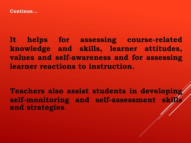 Tools and Techniques for assessment for learning | PPTX