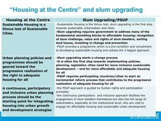 Citywide slum upgrading towards the implementation of the SDG 11.1 - Ms ...