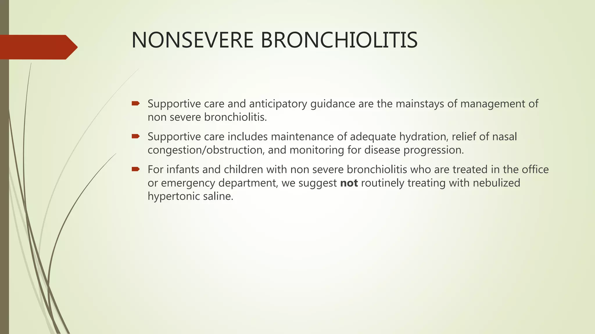 Rsv bronchiolitis ppt | PPTX