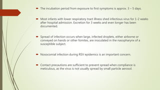 Rsv bronchiolitis ppt | PPTX