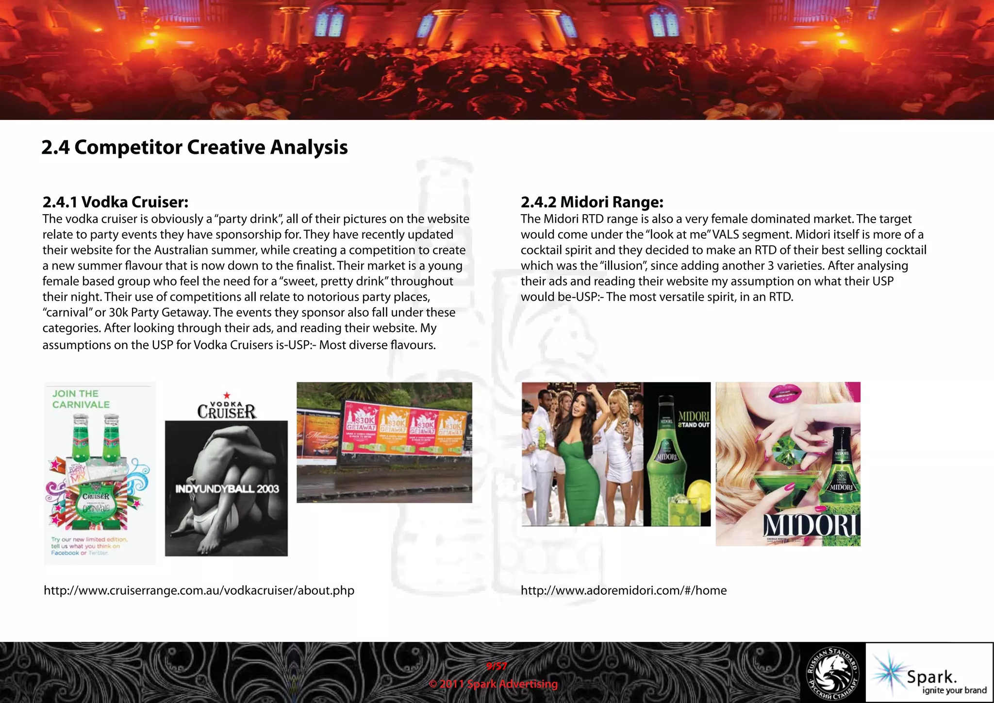 Russian Standard Vodka - Advertising Research, Proposal, Media Plan ...